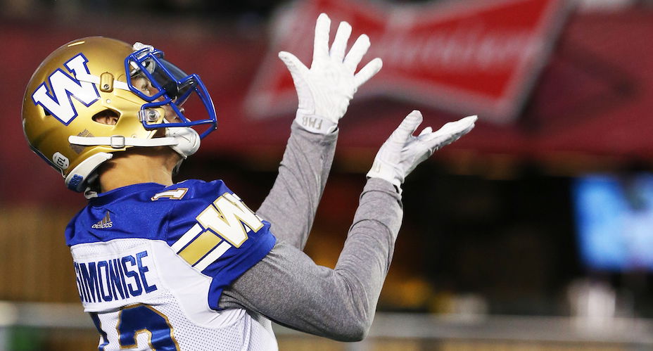 Bombers cut Canadian receiver Rashaun Simonise - 3DownNation