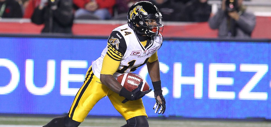 Electric receiver Terrell Sinkfield returns to CFL with the Toronto ...