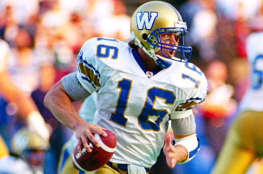 Legendary CFL quarterback Matt Dunigan set pro football passing record ...