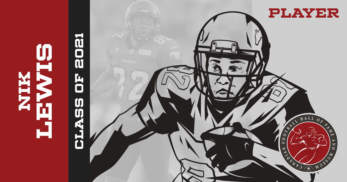 CFL’s all-time receptions leader, receiver Nik Lewis named first-ballot ...