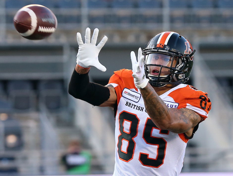 Edmonton Elks sign Canadian receiver Rashaun Simonise, one other ...