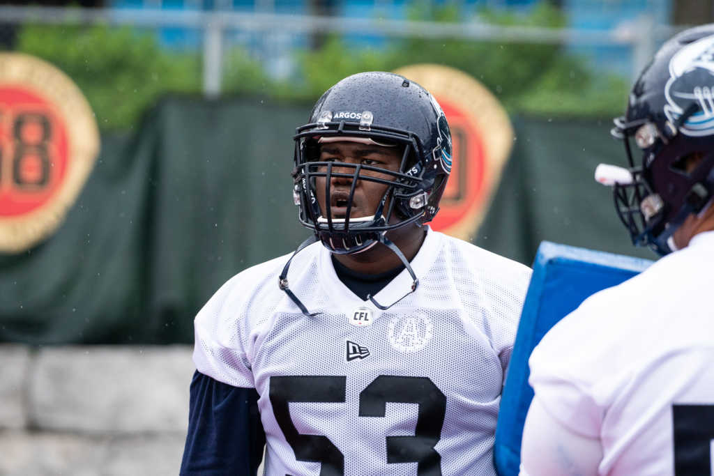 Philip Blake moves to left tackle, first-round pick Gregor Mackellar ...