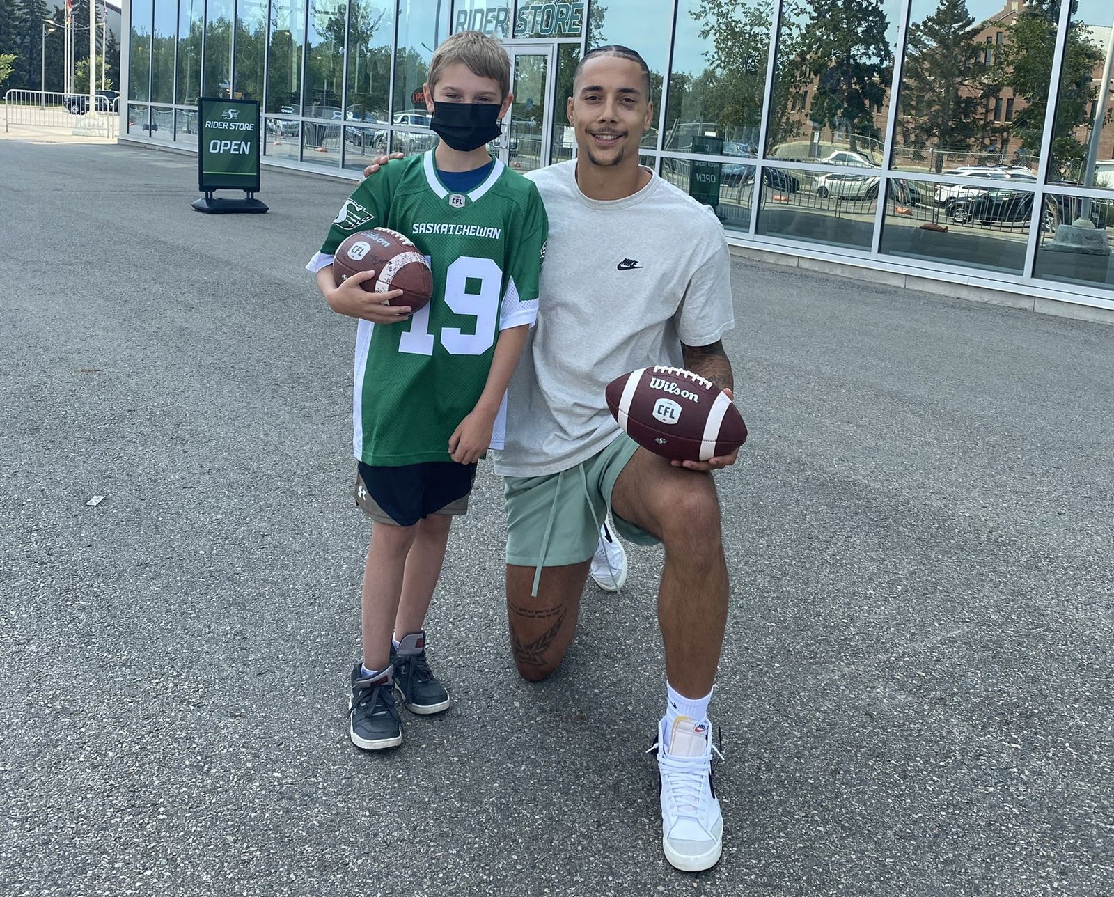 Rider Nation helps put first touchdown football back in the hands of ...