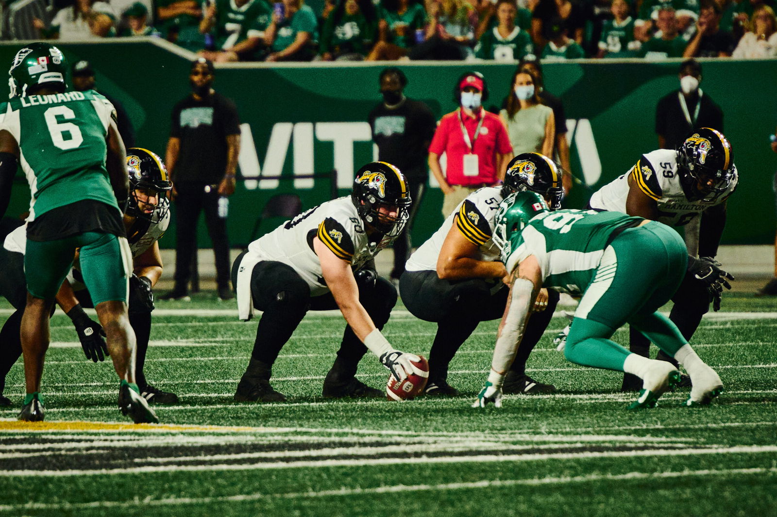 Ticats' centre Darius Ciraco realizes offensive line needs to improve ...