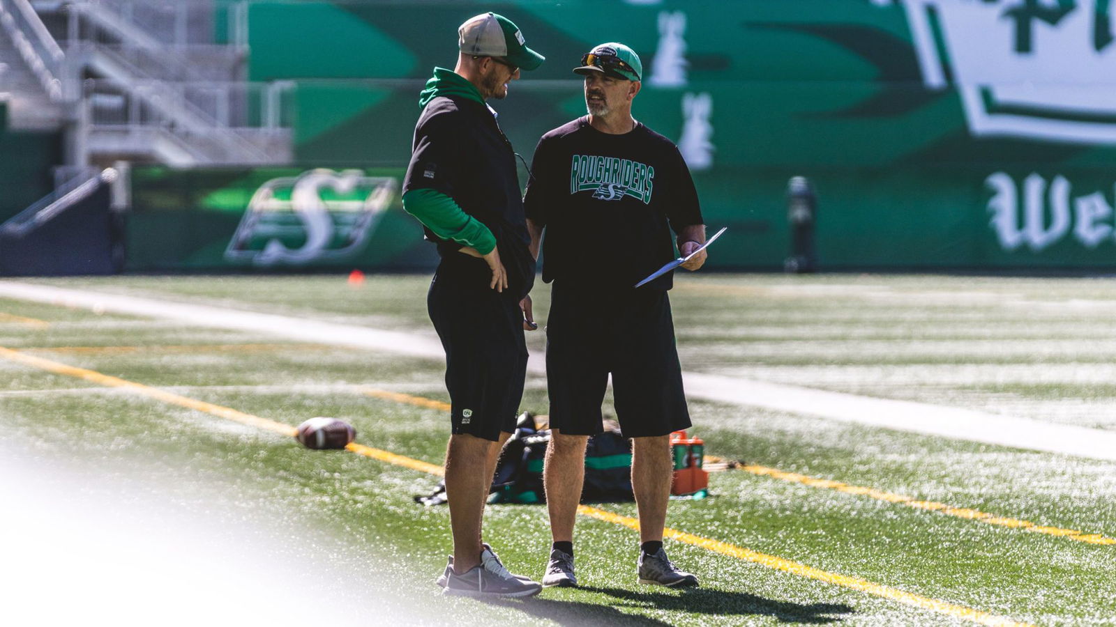 Riders' head coach Craig Dickenson believes moving hash marks will be ...