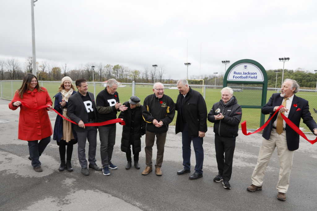 City of Hamilton unveils Russ Jackson Football Field in honour of ...