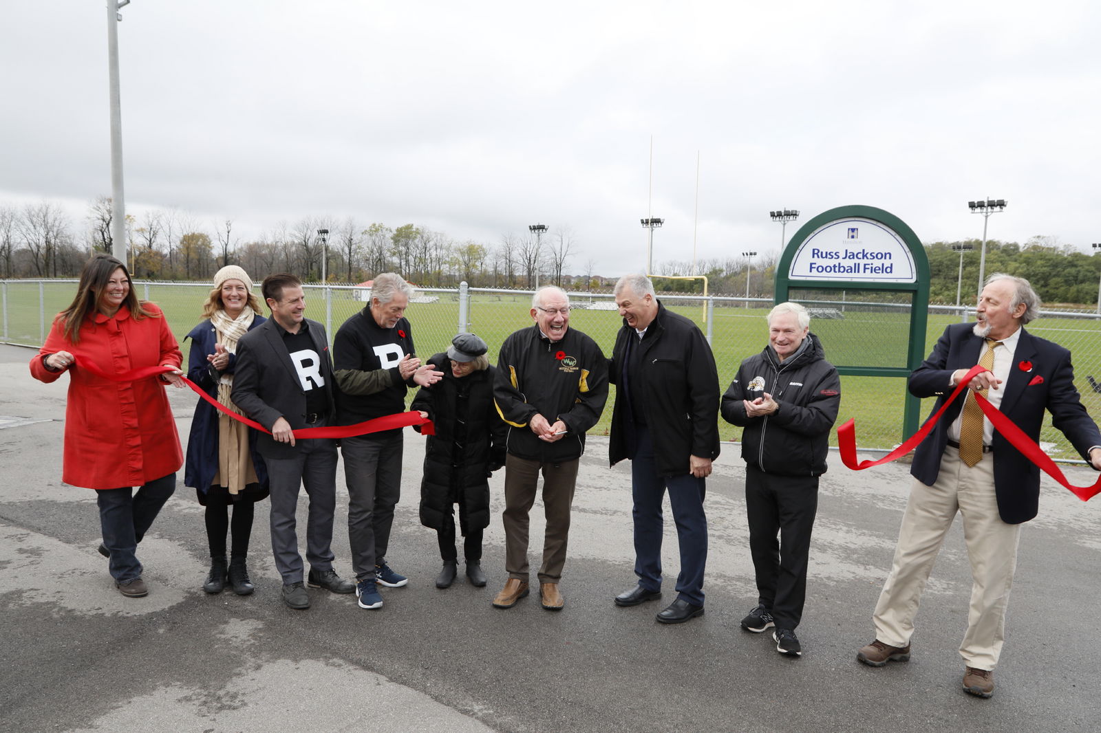 City of Hamilton unveils Russ Jackson Football Field in honour of ...