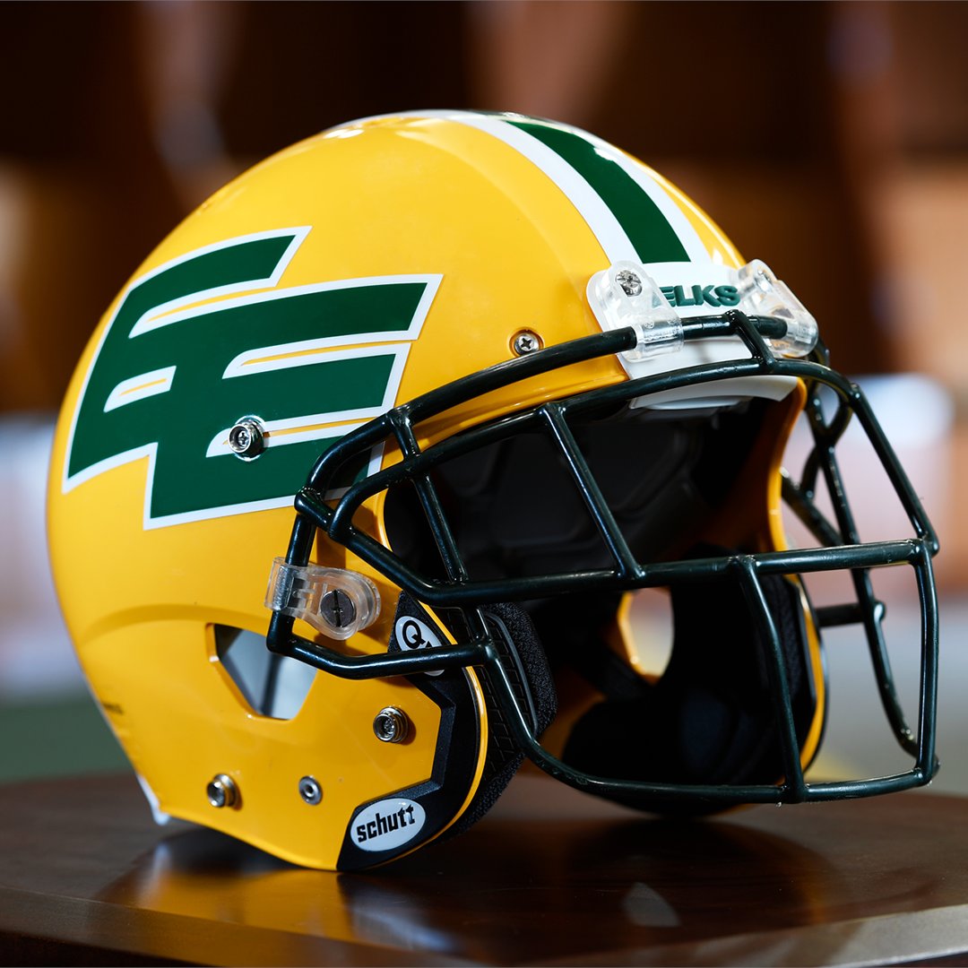 Back to basics: Edmonton Elks unveil new Double E helmets - 3DownNation