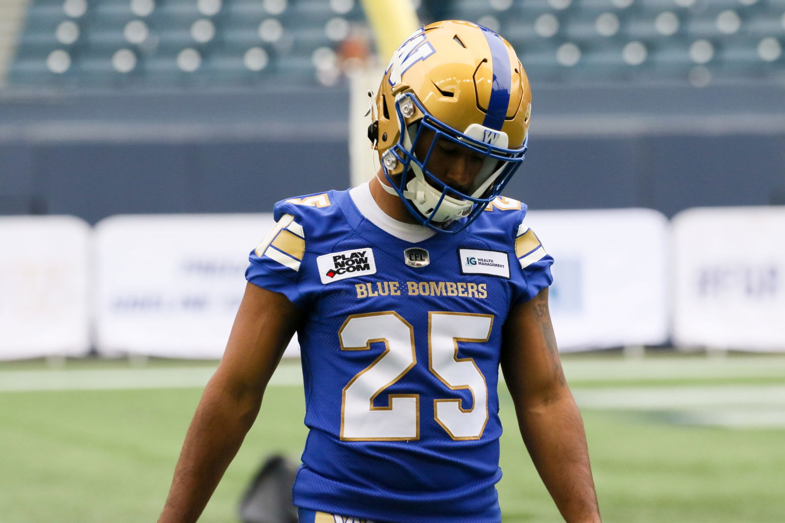 Blue Bombers' defensive back Tyrell Ford works out for Jacksonville ...