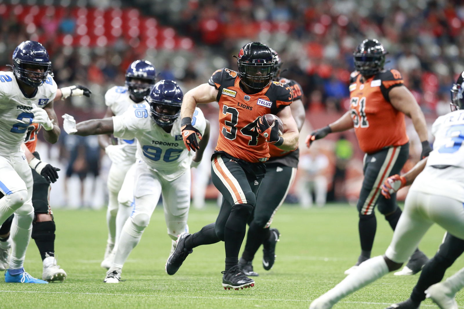 B.C. Lions re-sign fullback David Mackie through 2024 - 3DownNation