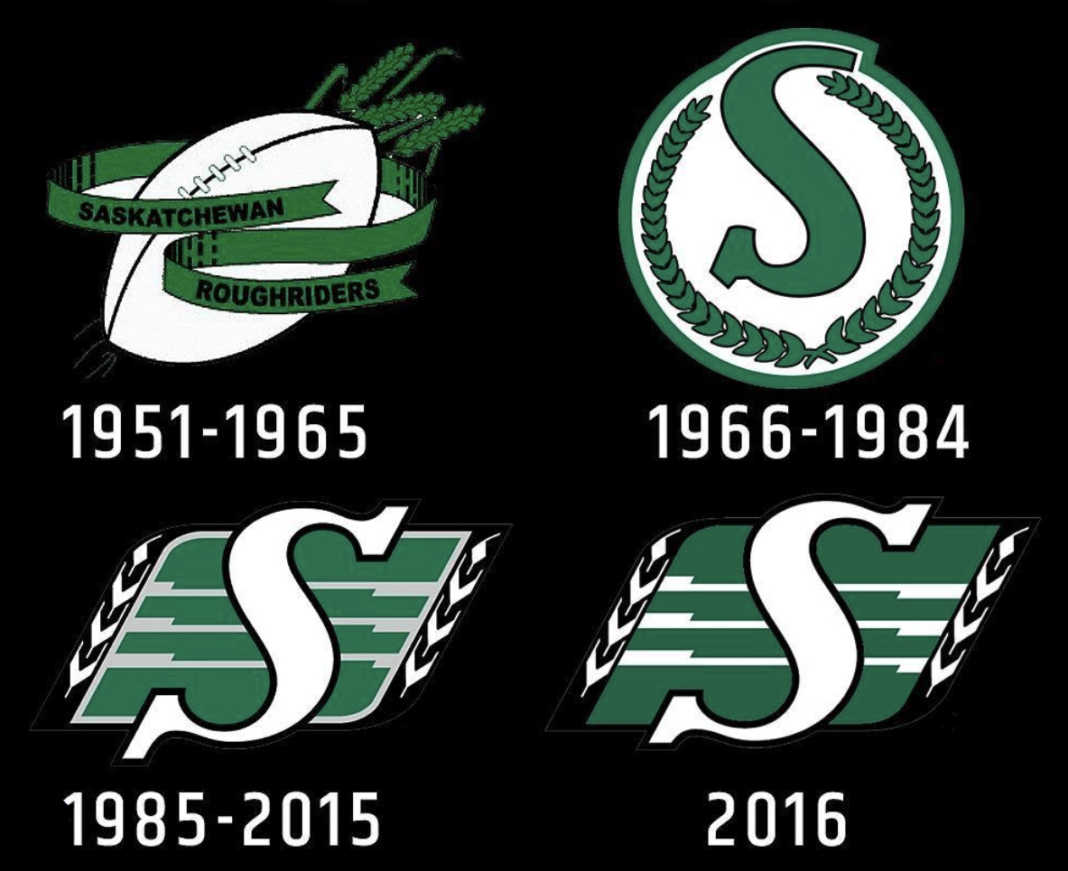 Saskatchewan Roughriders trademark new logo design - 3DownNation
