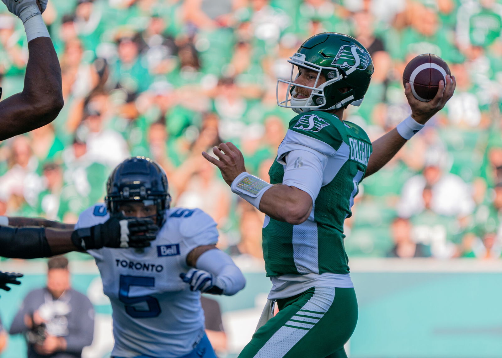 'It wasn't my best': Riders quarterback Jake Dolegala reflects on loss in first CFL start ...