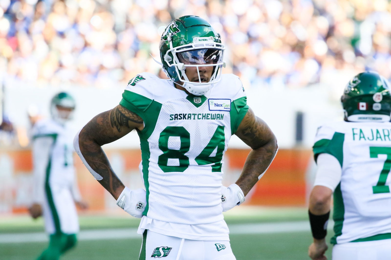 Riders place Canadian receiver Brayden Lenius back on six-game injured ...