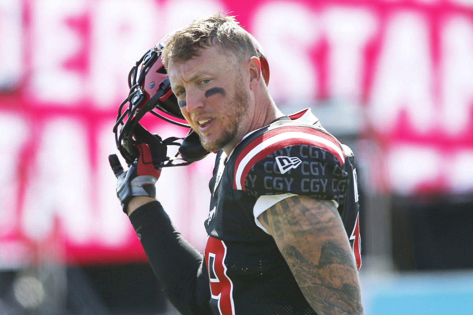 A fitting tribute: Stampeders fans say goodbye to Bo Levi Mitchell at ...