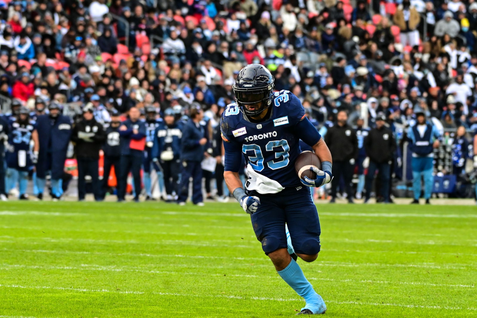 Toronto Argonauts re-sign star Canadian RB Andrew Harris for 2023 ...