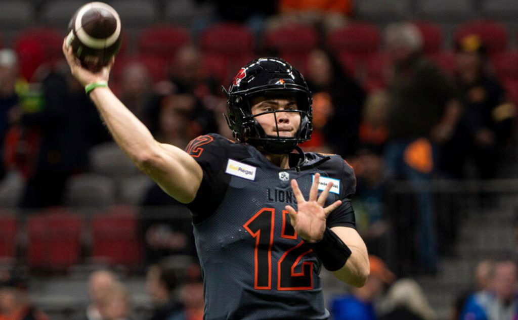 Canadian QB Nathan Rourke works out for Kansas City Chiefs - 3DownNation