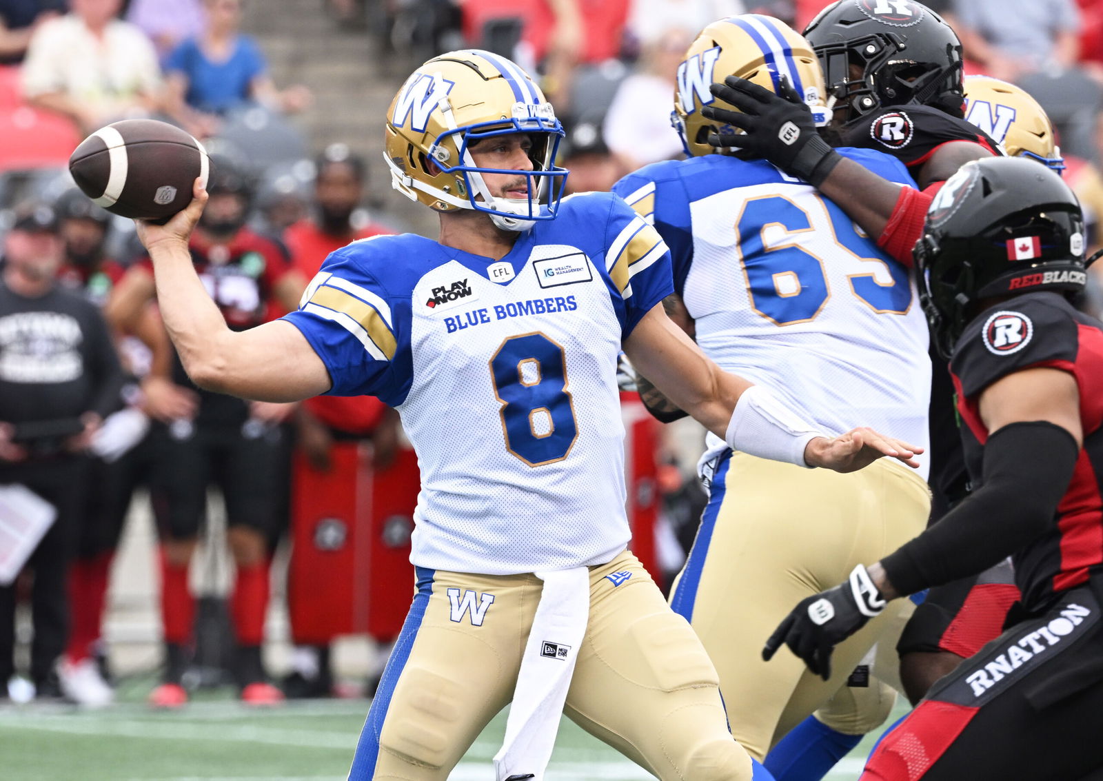 QB Zach Collaros returns to practice with Winnipeg Blue Bombers ...
