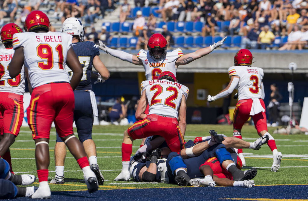 Calgary Dinos' linebacker Daniel Flanagan headlines U Sports players of ...