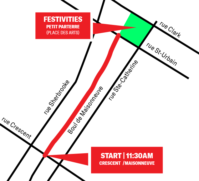 Montreal Alouettes unveil parade route, details for Grey Cup ...