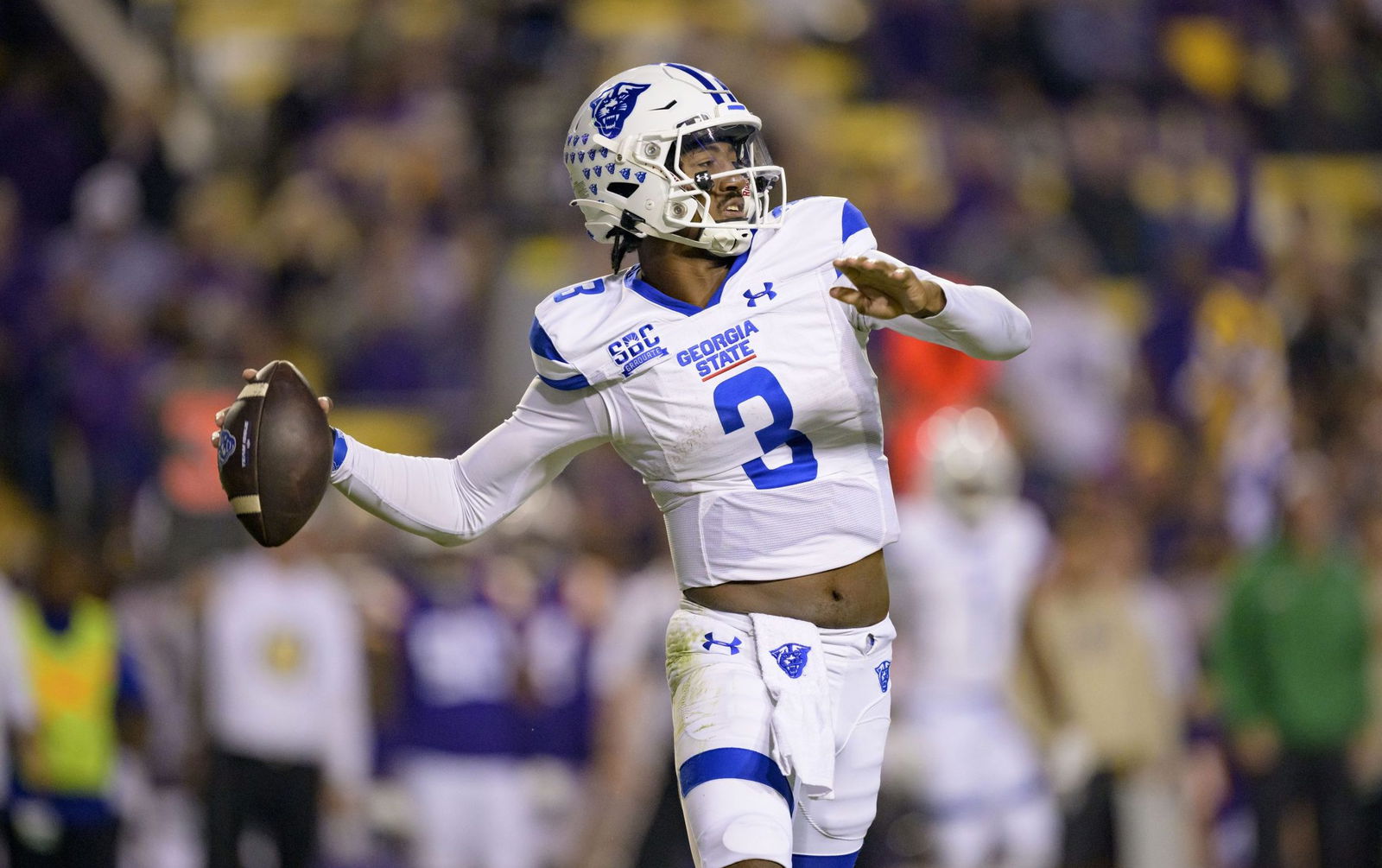 Swapping arms: Bombers release QB Eric Barriere, sign Georgia State ...
