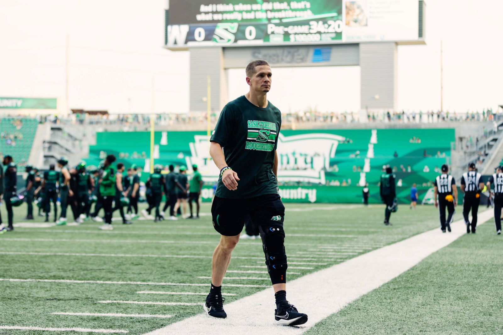 Corey Mace: 'there's a chance' Riders' QB Trevor Harris plays in Week ...
