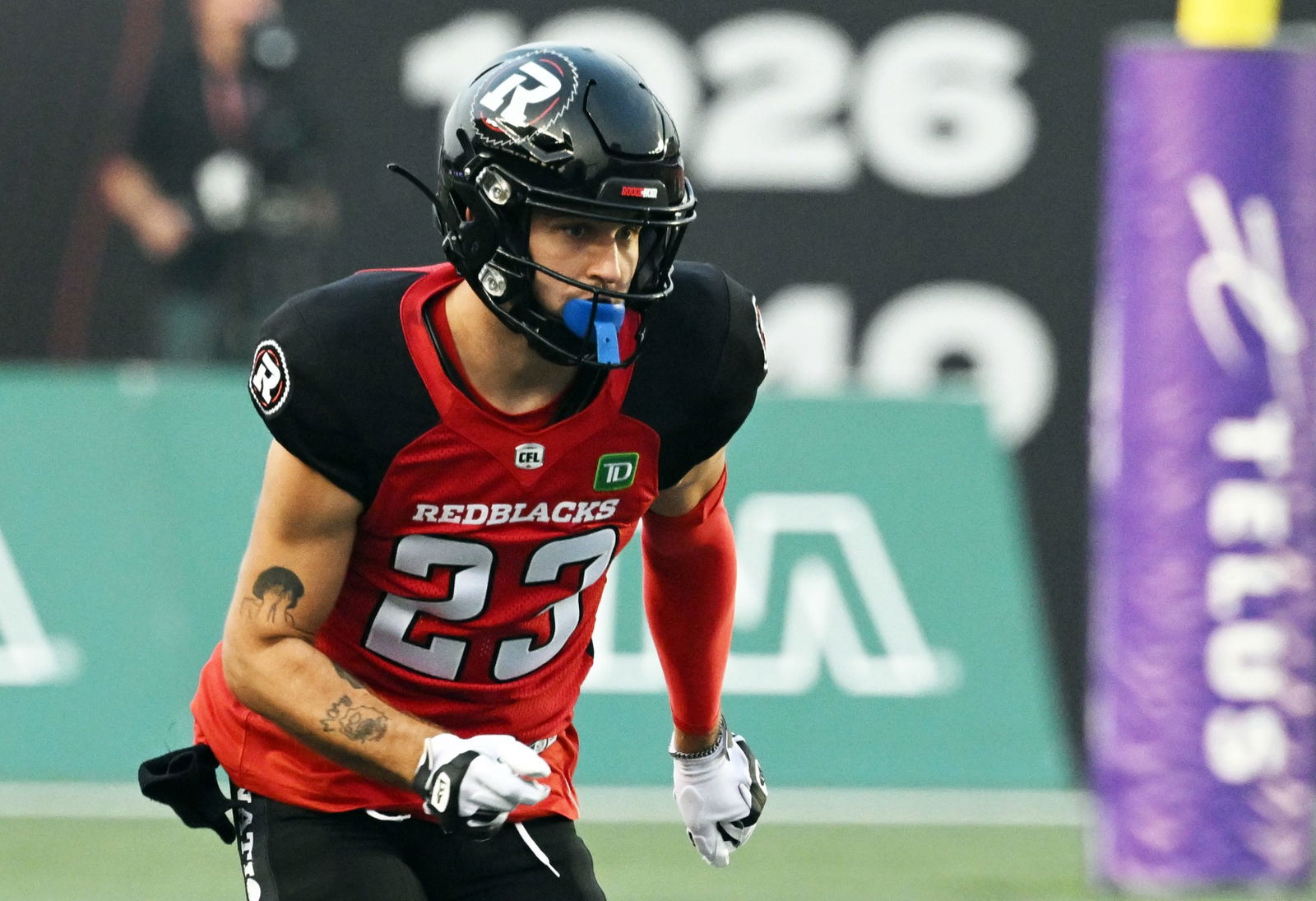 Ottawa Redblacks' receiver Jaelon Acklin leaves game vs. B.C. in ...