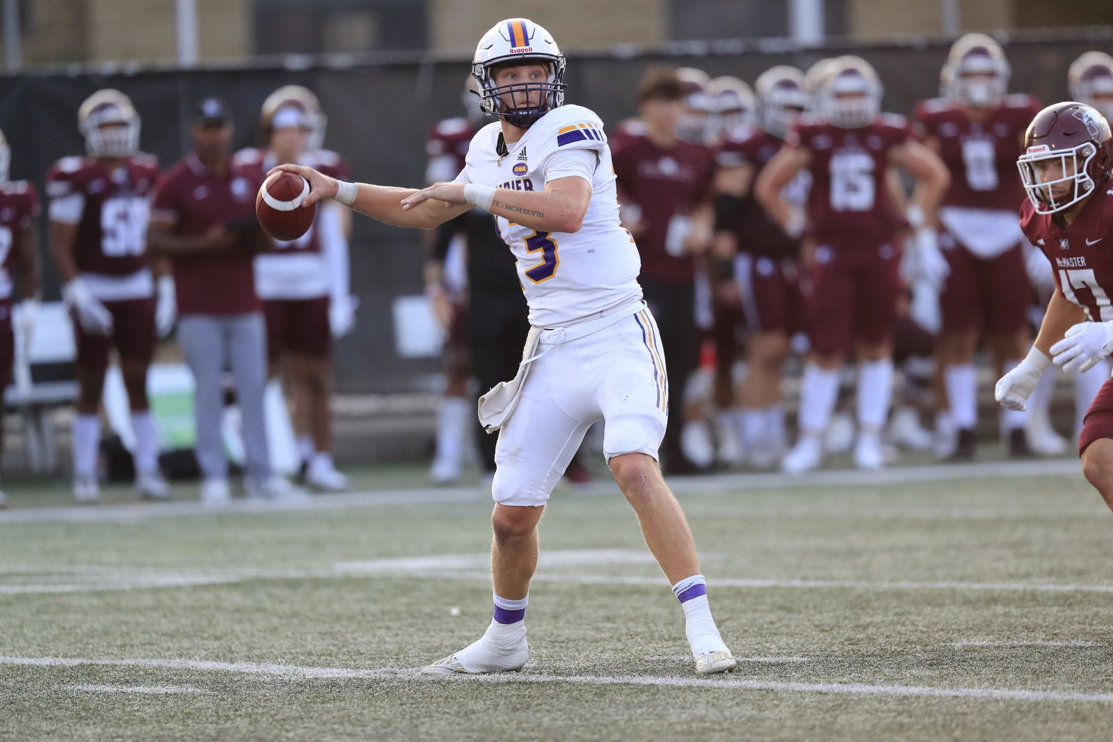 Laurier QB Taylor Elgersma named OUA Most Outstanding Player for second ...