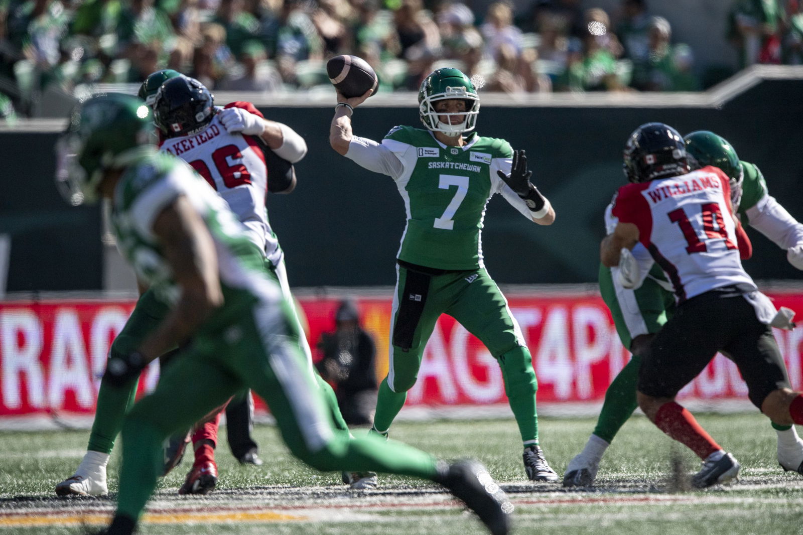 Saskatchewan Roughriders' QB Trevor Harris named CFL's top performer of ...