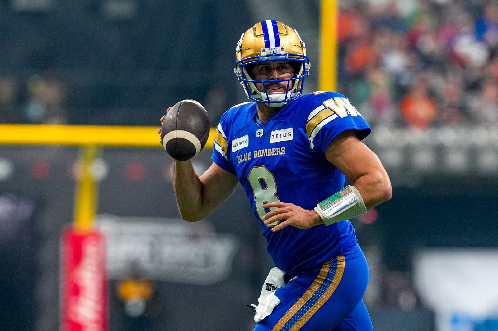 Zach Collaros takes first-team reps in practice with Winnipeg Blue ...