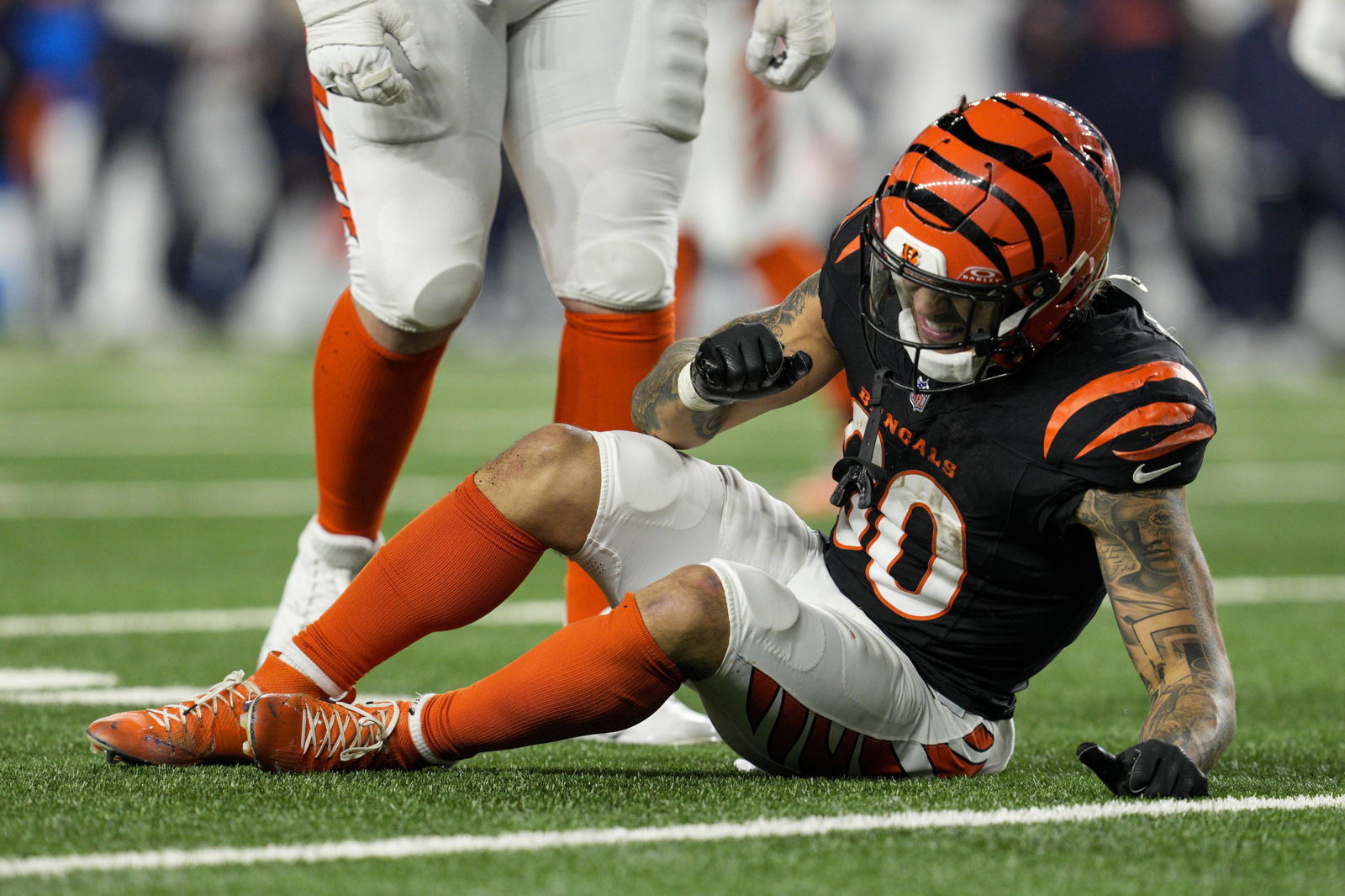Bengals' RB Chase Brown ruled out for finale, loses shot at thousand ...