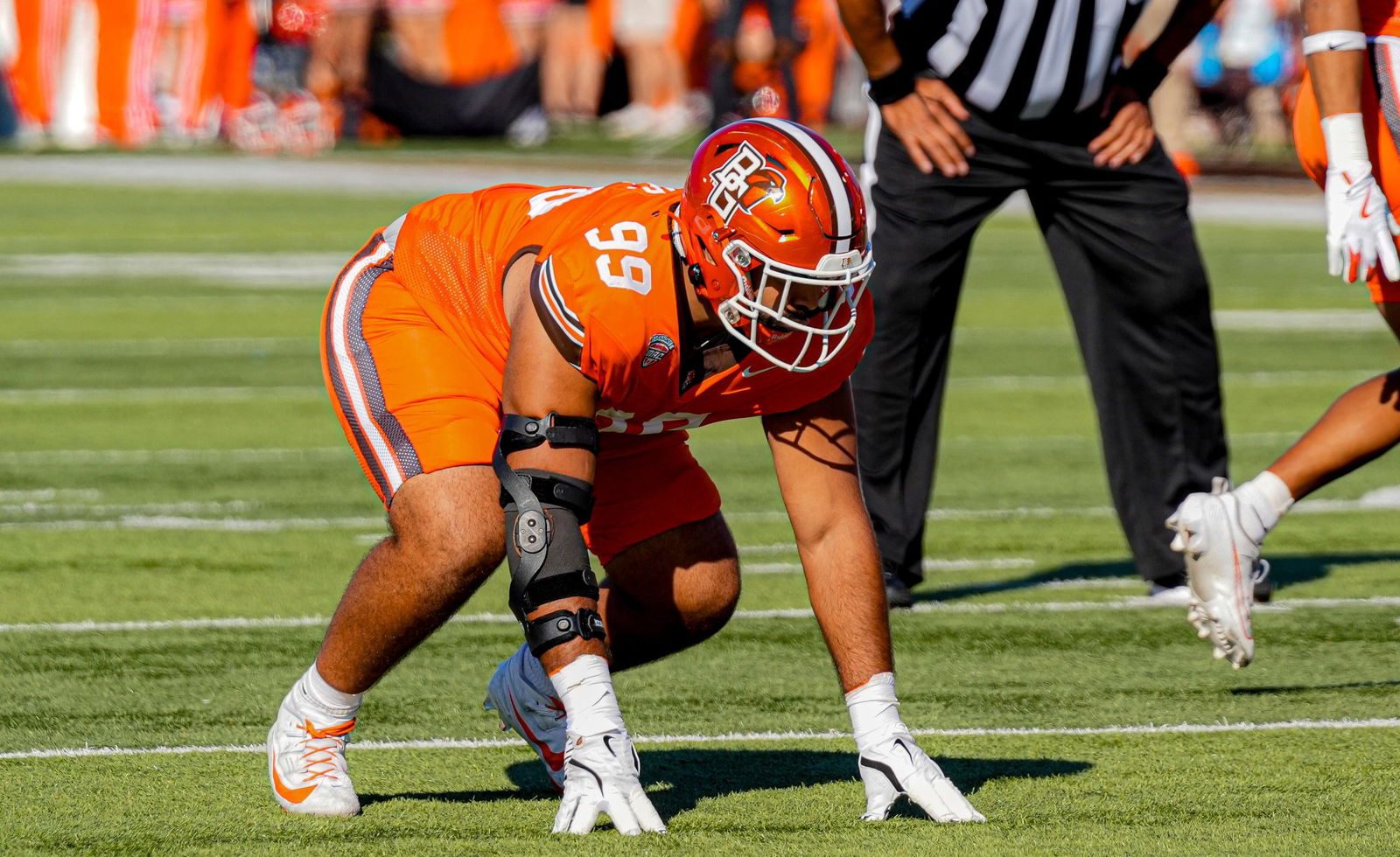 Saskatchewan Roughriders select Bowling Green DL Ali Saad fourth ...