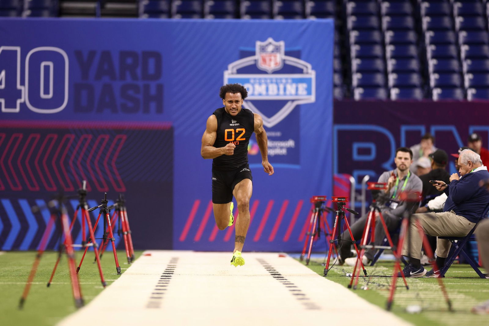 Canadian receiver Elic Ayomanor runs official 4.44 forty-yard dash at ...