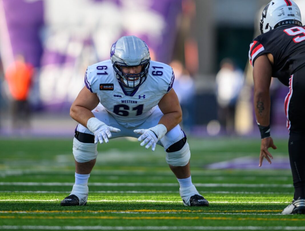 Saskatchewan Roughriders sign 2025 second-round CFL Draft pick OL Erik Andersen - 3DownNation