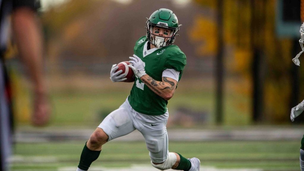 Daniel Wiebe pointed to Saskatchewan Roughriders star Weston Dressler ...