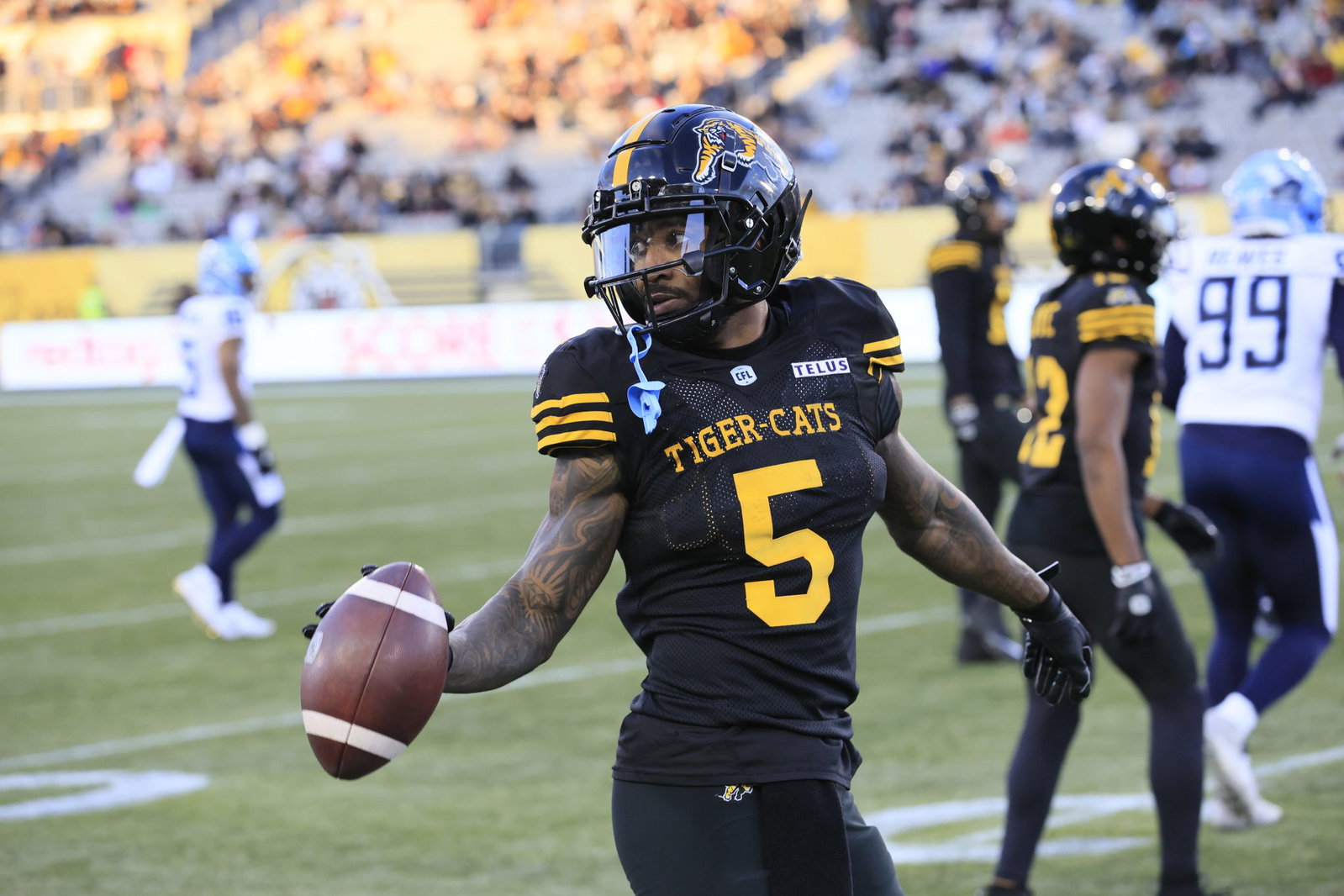 Running back Greg Bell listed as game-time decision for Hamilton Tiger ...