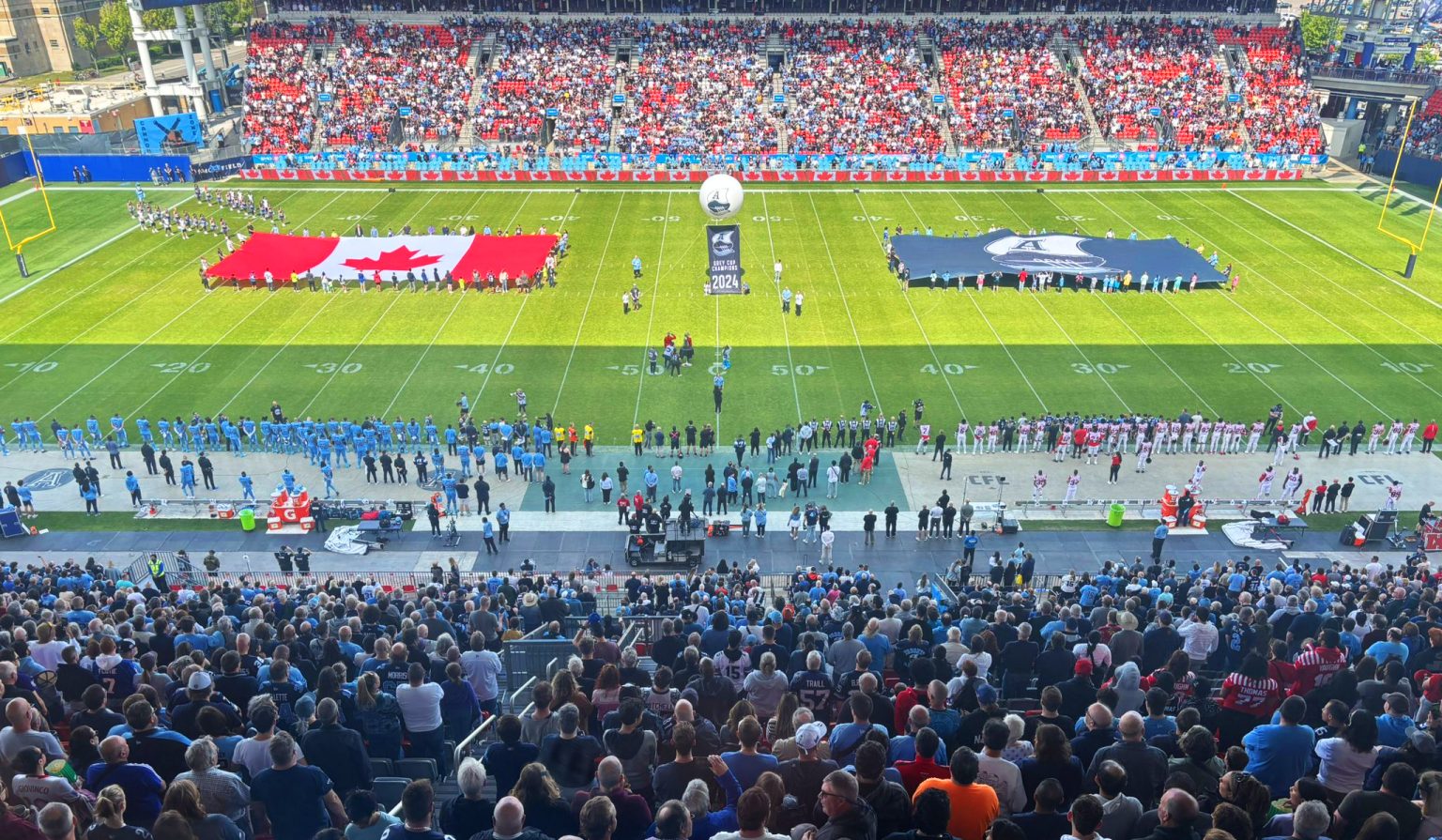 Toronto Argonauts draw largest home-opening crowd since 2016 - 3DownNation