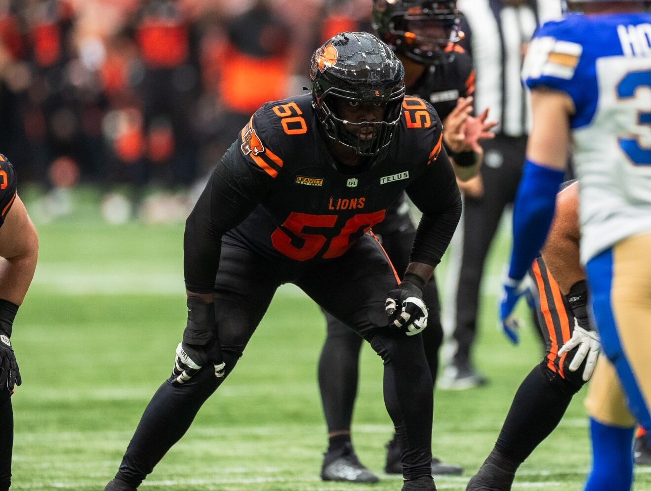 B.C. Lions lose right tackle Dejon Allen for West Semi-Final - 3DownNation