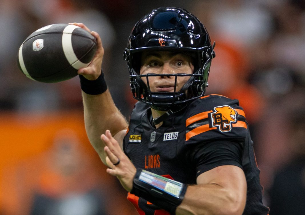 Canadian QB Nathan Rourke game-time decision as B.C. Lions starter vs. Riders - 3DownNation