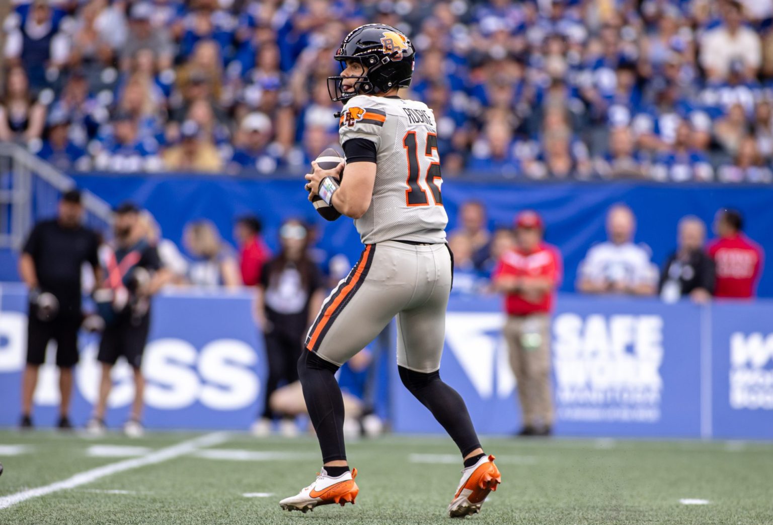 Nathan Rourke limited in practice with B.C. Lions ahead of game against Roughriders - 3DownNation