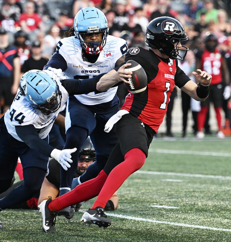 Ottawa Redblacks lose by a Slywka (& 11 other thoughts on falling to the Argos) - 3DownNation