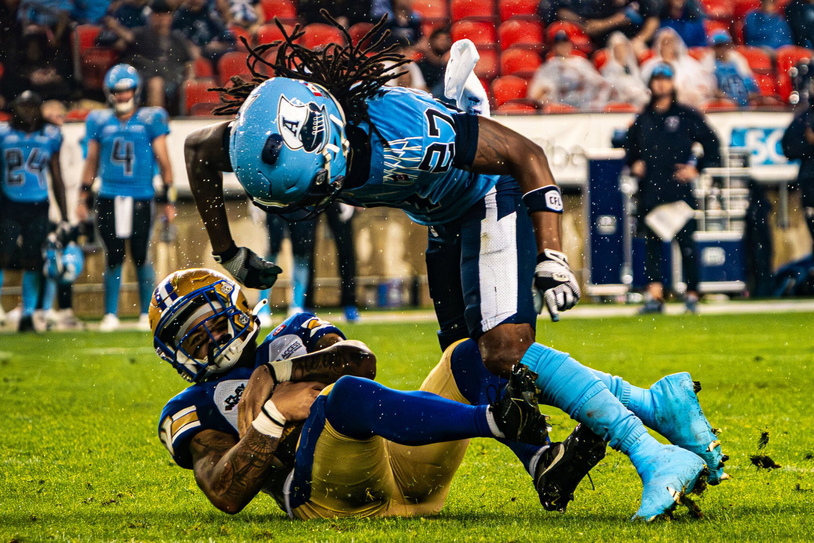 Ottawa Redblacks acquire DB Mark Milton from Toronto Argonauts ...
