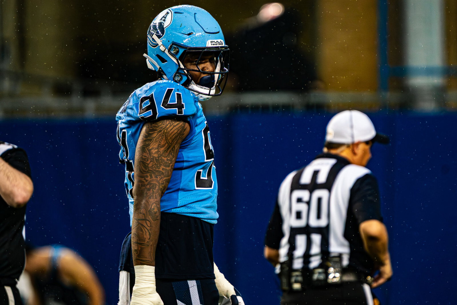 CFL sack leader Andrew Chatfield game-time decision for Toronto ...