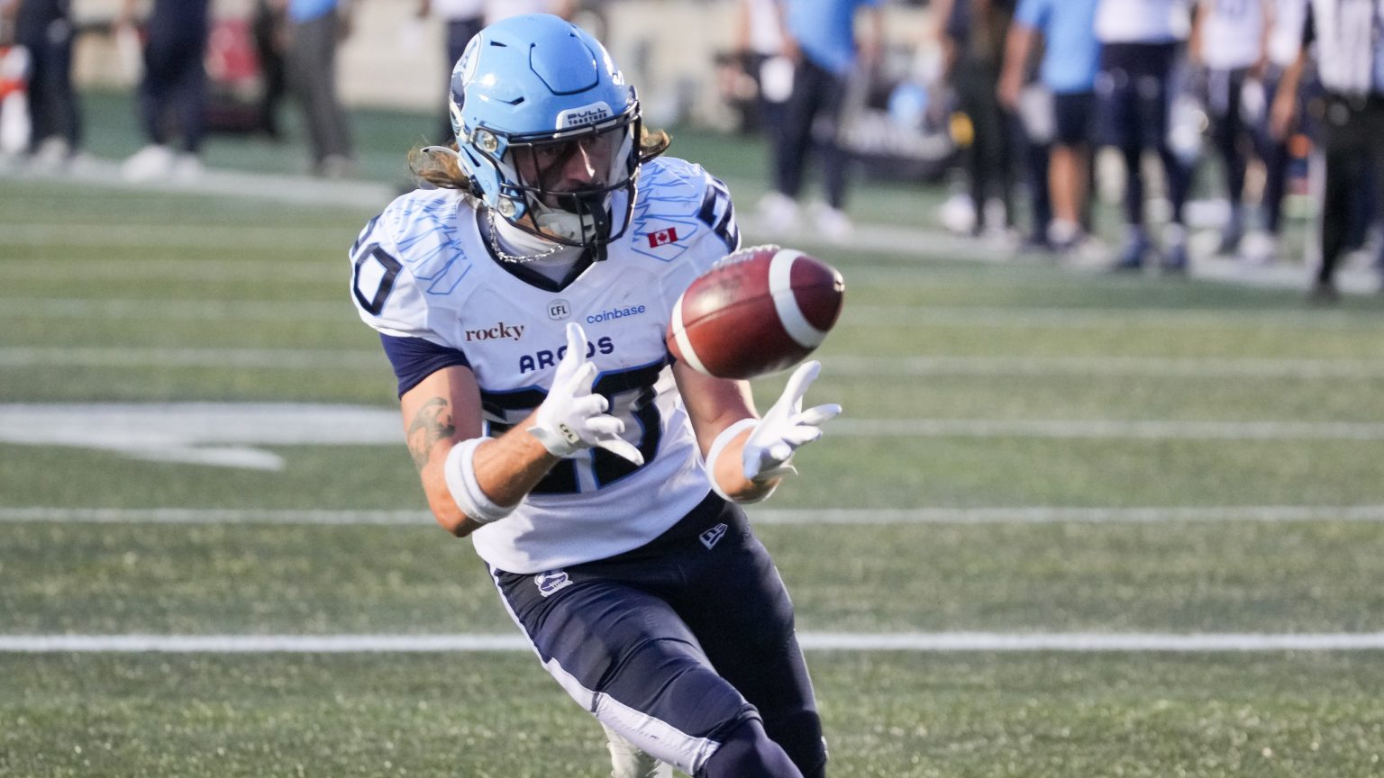 Rookie DB Derek Slywka out for Toronto Argonauts in rematch with ...