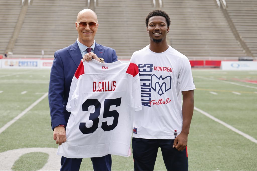 Montreal Alouettes release DB Don Callis one day after gimmick jersey ...