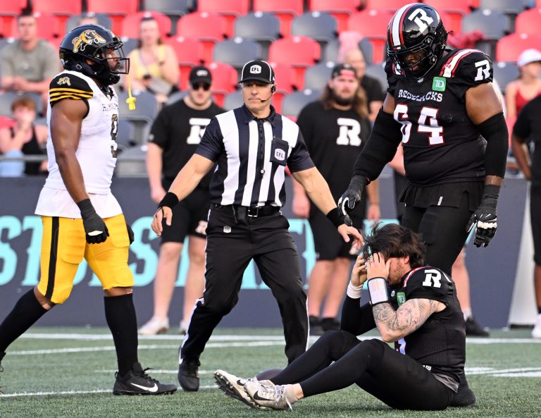 'It's football': Redblacks QB Dru Brown not upset with DaShaun Amos ...