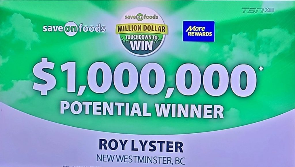 Roy Lyster becomes Touchdown to Win millionaire after two kickoffs ...
