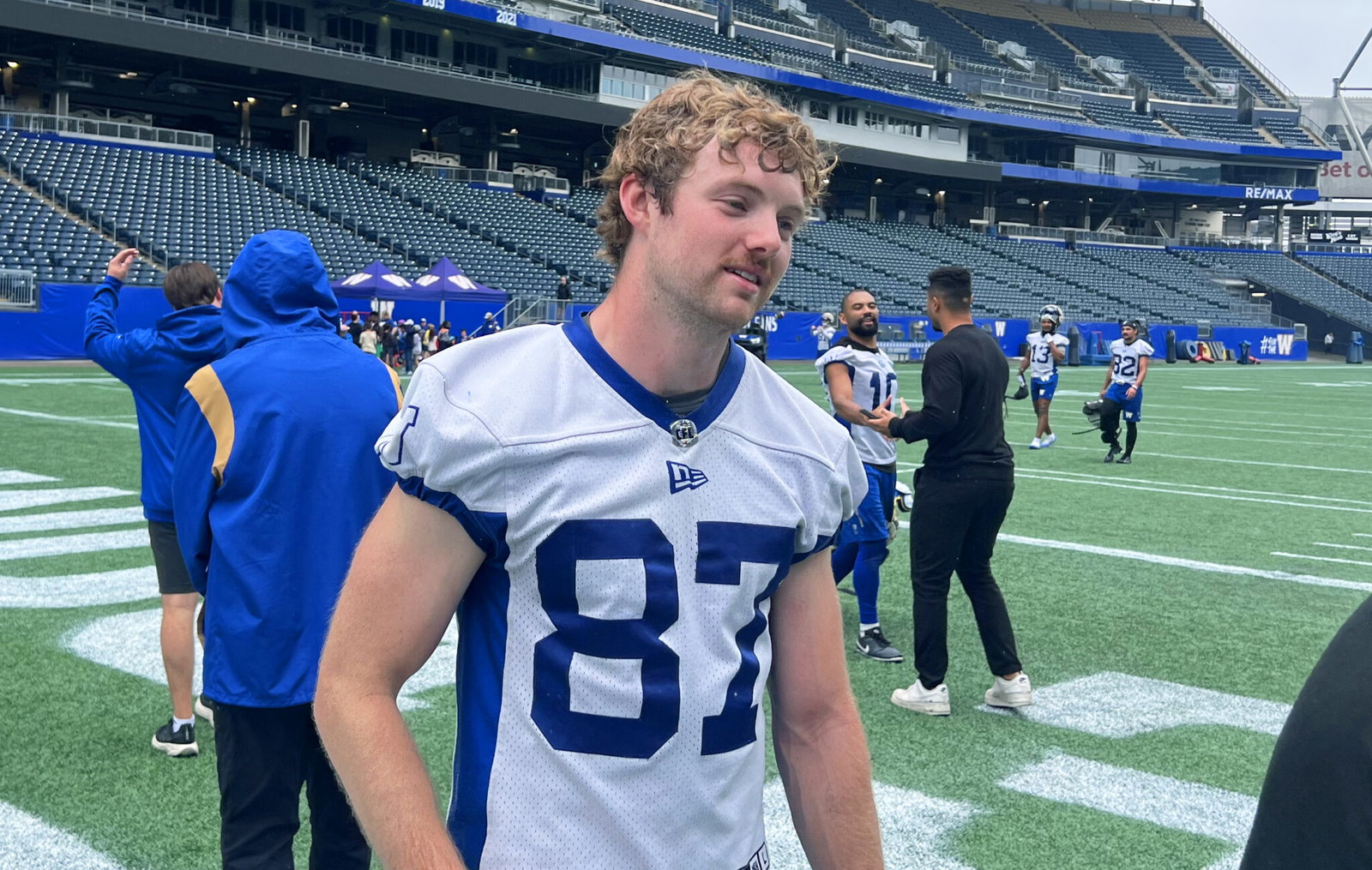 Winnipeg Blue Bombers release receiver Max McLeod from practice roster ...