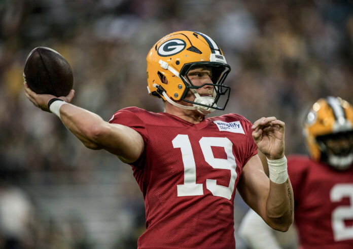 Canadian QB Taylor Elgersma has 'flashed' during Green Bay Packers ...