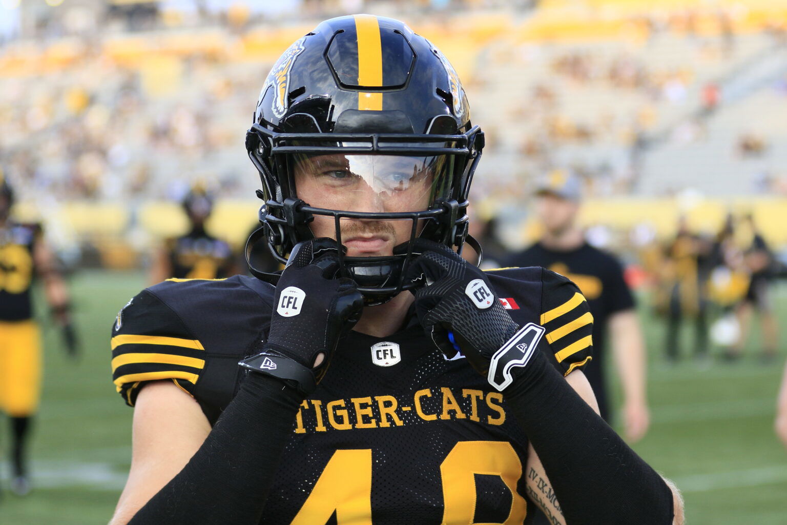 Hamilton Tiger-Cats' rookie sensation Devin Veresuk 'healthy' after ...
