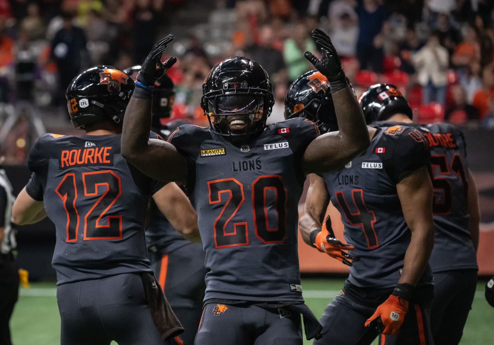 CFL leading rusher James Butler, top left tackle Jarell Broxton out for ...
